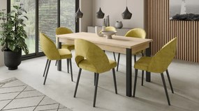 ADRK Furniture Sada stůl s židlemi RODOS 82 SE-ROD-82-BS