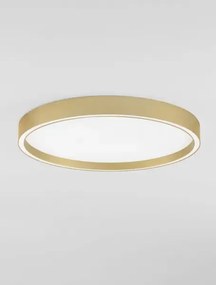 LED stmívatelné zlaté moderní stropní svítidlo Istos