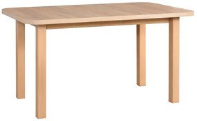 Drewmix Jídelní stůl WENUS 2 + doprava zdarma deska stolu olše, nohy stolu ořech