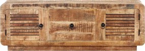 TV stolek 120 x 30 x 40 cm hrubé mangovníkové dřevo 320460
