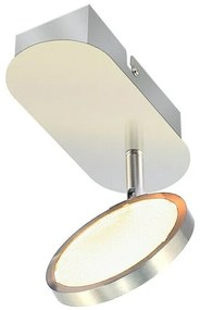 German Stropní bodové LED svítidlo / 3,3 W / ocel / plast / 260 lm / teplá bílá / stříbrná
