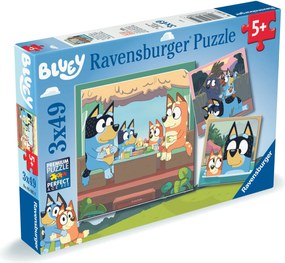 Ravensburger 056859 bluey 3 × 49 dílků