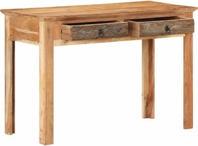 Psací stůl 110 x 50 x75 cm masivní recyklované dřevo 320385