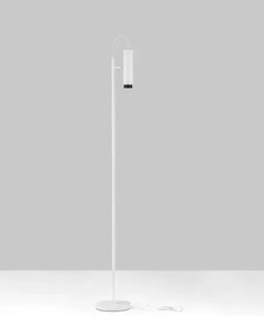 Designová stojací lampa Nessi Bílá