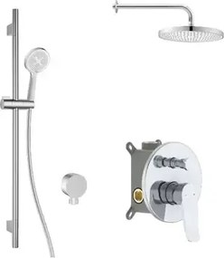 kielle - Sprchový set s baterií pod omítku, pro 2 spotřebiče, s příslu