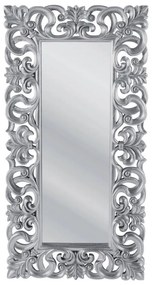 Zrcadlo ve stříbrné barvě Kare Design Baroque, výška 180 cm