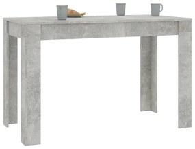 vidaXL Marketos Jídelní stůl betonově šedý 120 x 60 x 76 cm kompozitní dřevo