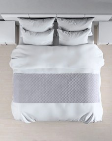 Hotelový přehoz – běhoun Velvet 60x200 cm barva šedá látka lesklé, sametová
