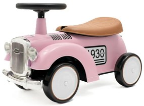 Dětské odrážedlo Baby Mix Retro růžová, 27 x 25 x 58 cm