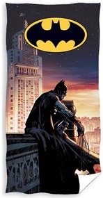 Carbotex Bavlněná froté osuška 70x140 cm - Batman se vrací