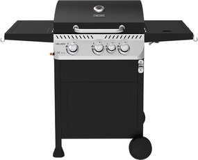 Velaco Plynový BBQ gril s boční plotýnkou, poličkou a krycí plachtou - APOLLO-B, 3+1 hořák
