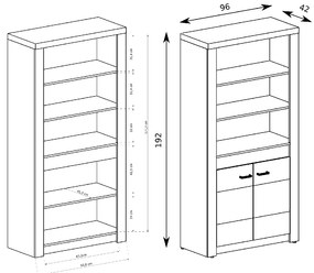 Jídelna INDIANAPOLIS | jasan světlý