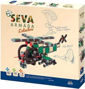 SEVA Stavebnice Armáda Letectvo / 511 dílků / od 6 let