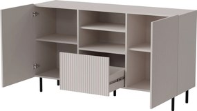 Komoda PAXOS KM-1 150 cm kašmírová/černá