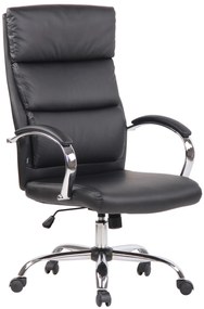 Kancelářská židle Spalding - umělá kůže | černá