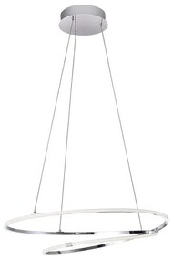 Nova Luce Závěsné LED svítidlo VIAREGGIO, 29W 3000K Barva: Chrom