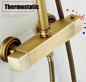 Nástěnný termostatický sprchový panel EYN ATS1206 ve více barevných provedeních
