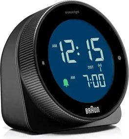 Braun BC24 černá / Digitální budík / LCD / DCF (Rádiem řízené) / 1x AA