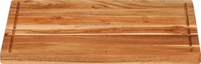 vidaXL Prkénko na krájení 50 x 38 x 2,5 cm masivní akáciové dřevo [356962]