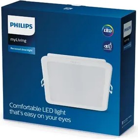 Philips Meson 16,5W 3000K bílá / LED podhledové svítidlo / 1200lm / hr
