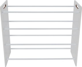 Organizér / regál na hračky, bílá / vícebarevná, MAISAN