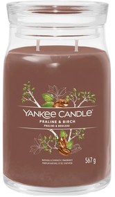 Yankee Candle – Signature svíčka Praline & Birch (Pralinka a bříza) Velikost: velká 567 g