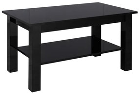 MAXIVA Konferenční stolek - MT27, lesklá černá