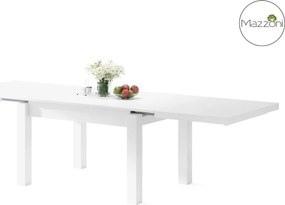 Casarredo - Komfort nábytek Jídelní rozkládací stůl ROYAL 120x90 cm bílá