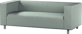 Potah na pohovku IKEA Klippan 2-místná barva zelená látka pletený vzor