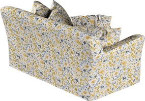 Potah na pohovku IKEA  Tomelilla 2-místná nerozkládací barva žlutá látka pletený vzor, vzorované