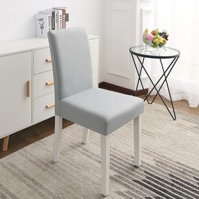 Elastické potahy na jídelní židle (10-20) Barva: světle šedá
