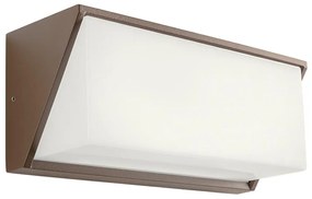 Redo 90239 nástěnné LED svítidlo Spectra tmavě hnědé, 16W, 3000K, 25cm