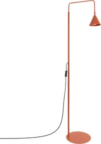 Sollux Lighting Stojací lampa NOX okrově červená
