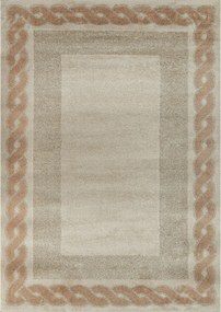 JUTEX Kusový koberec VIRGINIA 73403 261 béžový BARVA: Béžová, ROZMĚR: 80x150 cm