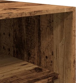 Šatní skříň old wood 80 x 50 x 200 cm kompozitní dřevo 3307700