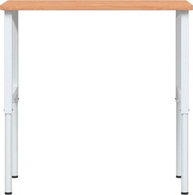 Pracovní stůl 100 x 60 x (71,5–98) cm masivní buk obdélníkový 3309706