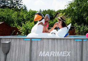 Marimex | Bazén Marimex Florida 3,66x1,22 m se zabudovaným skimmerem - motiv ŠEDÉ DŘEVO | 10340321