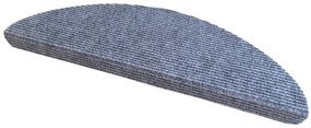 Vopi Nášlapy na schody Quick step šedý půlkruh, samolepící - 24x65 půlkruh (rozměr včetně ohybu)