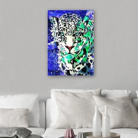 Gario Obraz na plátně Bílý gepard jako ručně malovaný - Cantu Rozměry: 40 x 60 cm