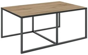 Casarredo - Komfort nábytek Konferenční stolek LOSETA II, dub wotan/černý kov