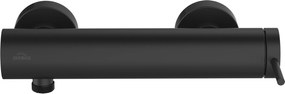 Invena Kalitea, nástěnná sprchová baterie 150mm, černá matná, INV-BN-72-004-V