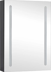 LED koupelnová skříňka se zrcadlem 50 x 13 x 70 cm 325546