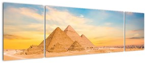 Obraz egyptských pyramid (170x50 cm)