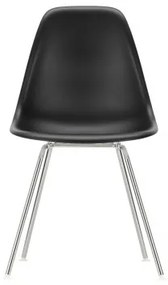 Eames Plastic Chair RE DSX chrom černá Vitra