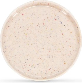 Béžový dezertní porcelánový talíř ø 20,5 cm Fika – ONA