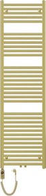 Mexen Hades, elektrické topné těleso 1800 x 500 mm, 900 W, zlatá lesklá, W104-1800-500-2900-50