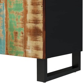 TV skříňka 105x33,5x46 cm masivní recyklované dřevo a kompozit