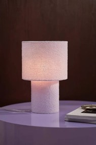 Látková stolní lampa v levandulové barvě (výška 44 cm) Aubra – Jotex