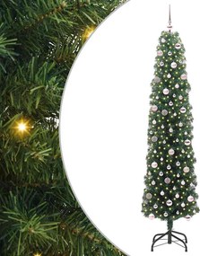 Umělý vánoční stromeček Zelená 240 cm PVC, ocel a plast 3394971