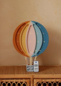 Little Lights Lampa Hot Air Baloon Retro Rainbow